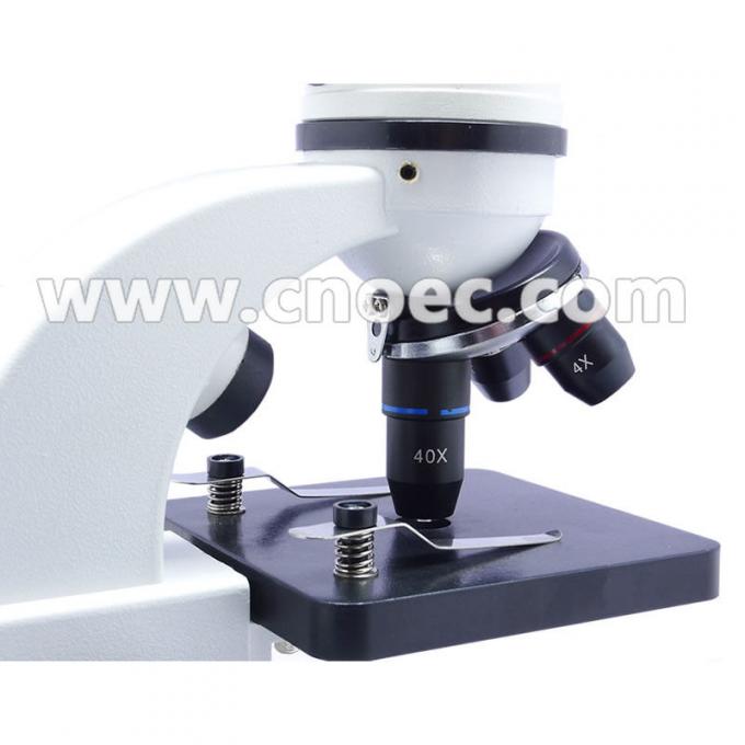 100X Hobby High Power Monocular Biological Microscope LED Illumination ...