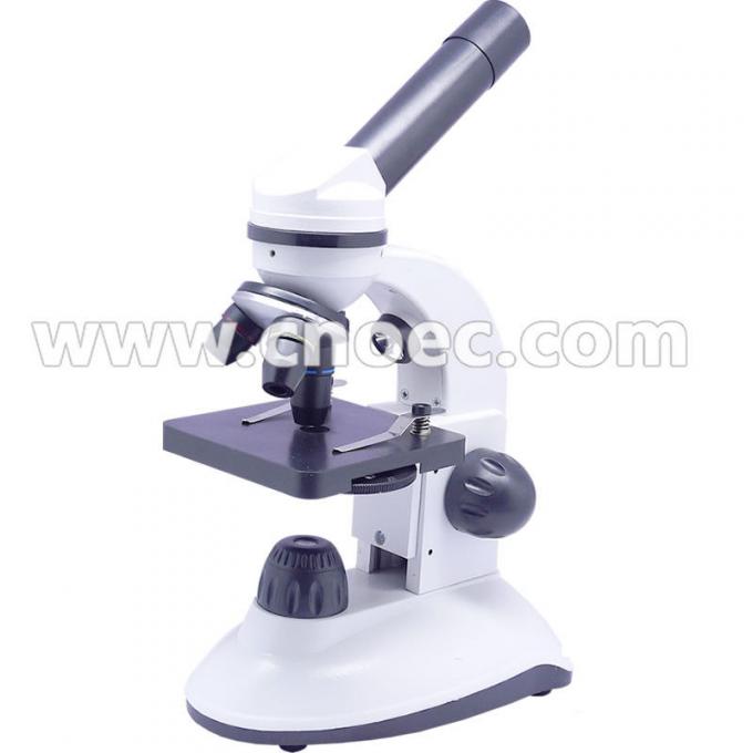 100X Hobby High Power Monocular Biological Microscope LED Illumination ...
