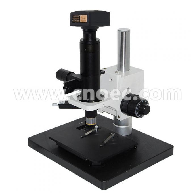 100X Polarizing Metallurgical Optical Microscope Trinocular / Monocular ...