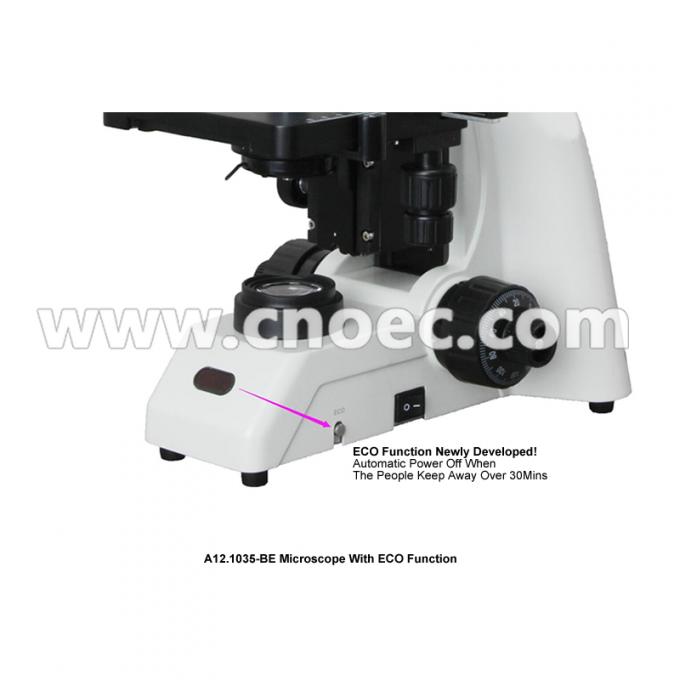 Finite Optical System Biological Microscope With Coaxial Coarse / Fine ...