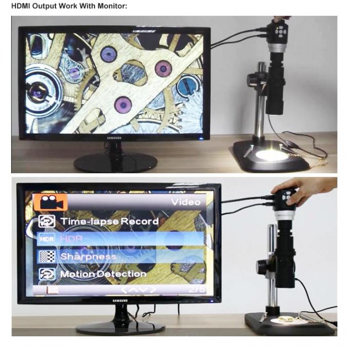 Monocular HDMI Digital USB Microscope A34.4904 - H2 With Dual Coaxial ...