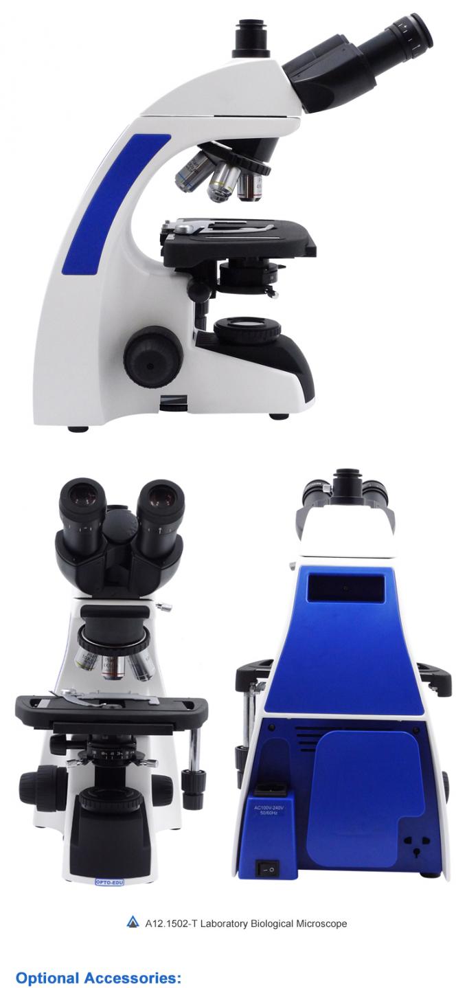 LED Light Source Compound Laboratory Optical Microscope A12.1502-T ...