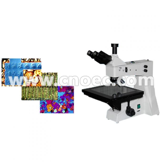 Epi Illumination Handheld Digital Microscope 12V / 50W Halogen DIC Push ...