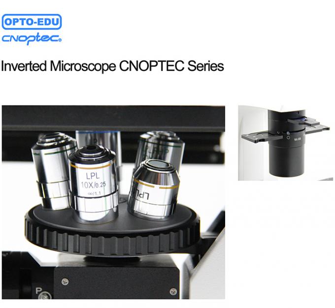 Mechanical Stage Inverted Light Microscope / Digital Inverted Microscope