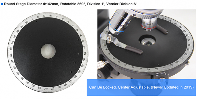 40 - 400x Center Adjustable Compound Light Microscope 110V - 240V With ...