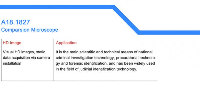 2mm - 60mm View Field Bullet Comparison Microscope Digital Camera A18.1827