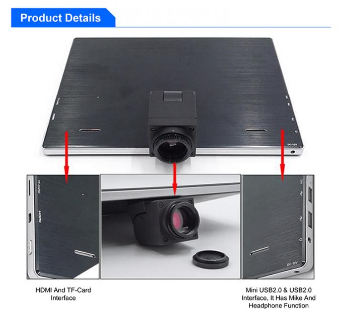 2048x1536 All In One 12.0m Opto Edu Microscope Lcd Screen