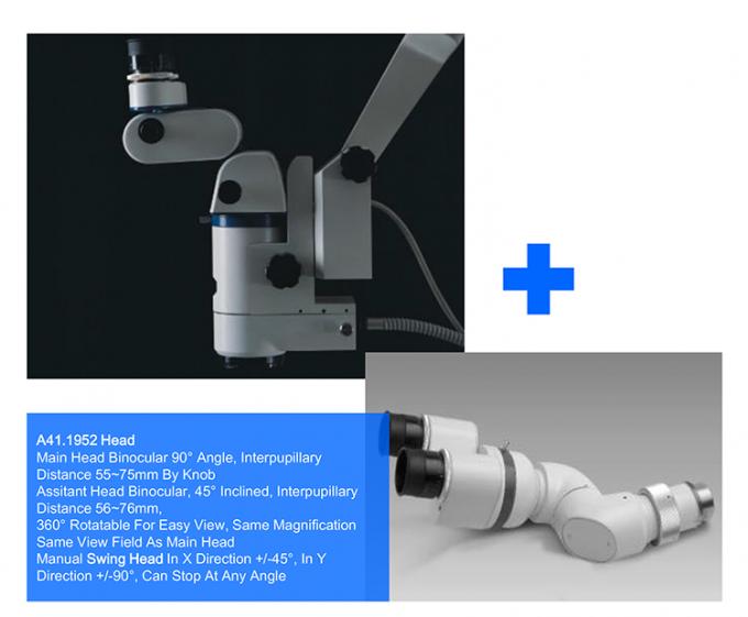 Dual Head Neurosurgery Brain Surgery ENT Operating Microscope