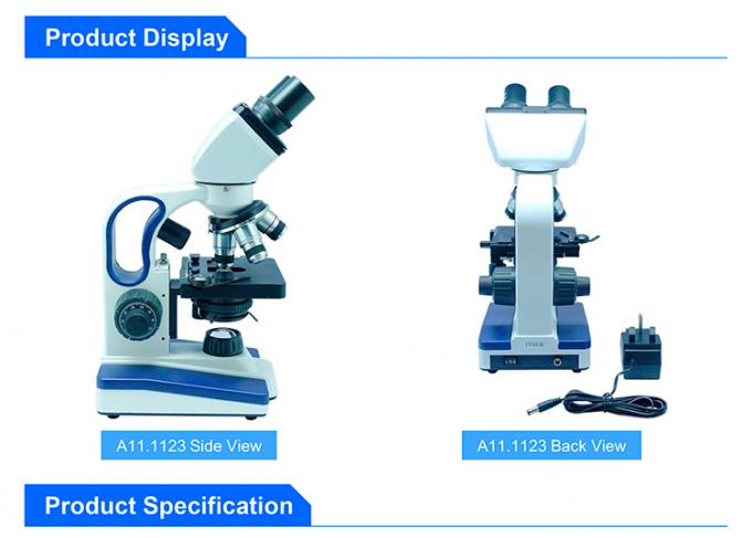Compound Rohs 1000x Dual Led Digital Biological Microscope