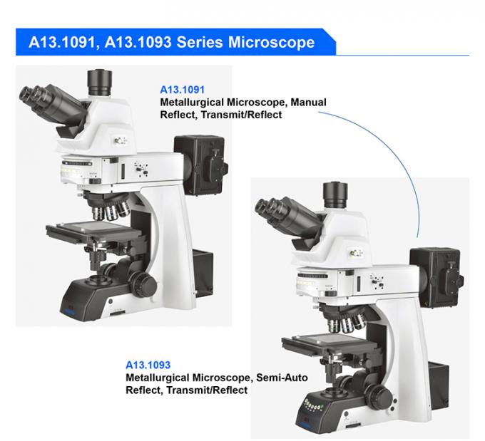 Trinocular Manual Transmit Reflect Optical Metallurgical Microscope Trinocular Manual Transmit Reflect Optical Metallurgical Microscope