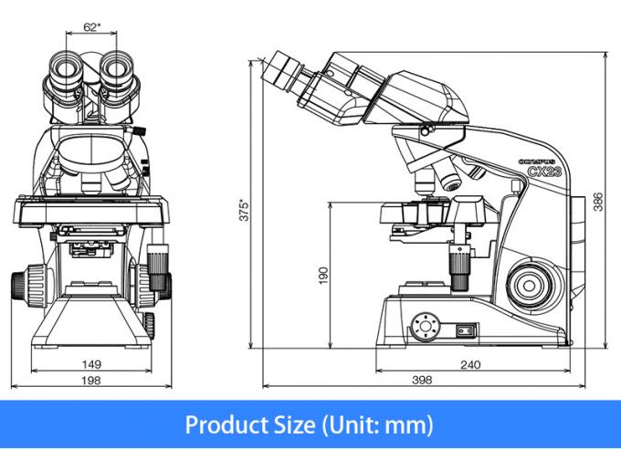 Quadruple Nosepiece A12.0736 Olympus Biological Microscope UIS2 ...
