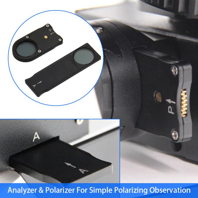 LWD 4 Holes Metallurgical Optical Microscope / Inverted Metallurgical ...
