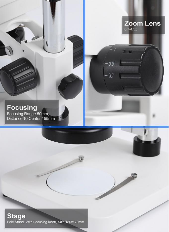2.0m+1.3m 32g Tf Card Handheld Microscope With Screen