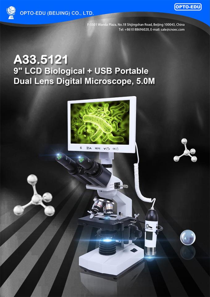 Cmos Sensor 30 Fps Lab Handheld Digital Microscopes