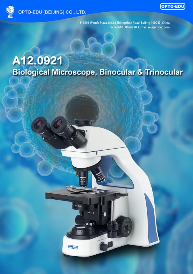 OPTO-EDU A12.0921 Binocular Infinity Plan Biological Microscope
