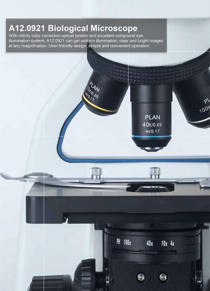 OPTO-EDU A12.0921 Binocular Infinity Plan Biological Microscope