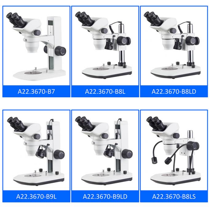 A22.3670 OPTO EDU Stereo Optical Microscope 1x2x Or 1x3x Or 2X/4X Binocular