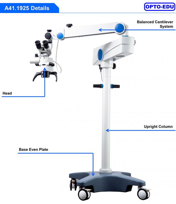 One Head Surgical Operating Microscope 0-200° Manual Zoom 2.5x~21x ...