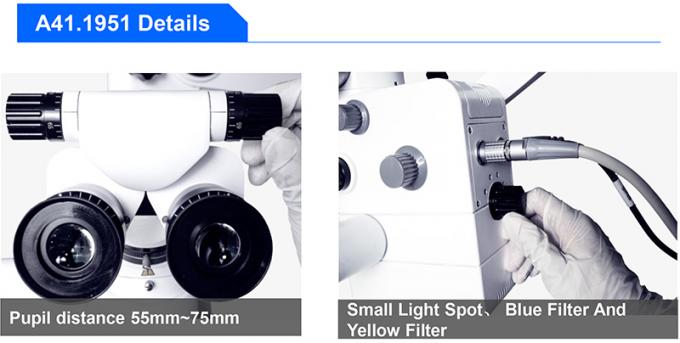 Dual Head Neurosurgery Brain Surgery ENT Operating Microscope