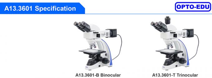 OPTO EDU A13.3601 Binocular Metallurgical Microscope Transmit And ... OPTO EDU A13.3601 Binocular Metallurgical Microscope Transmit And ...
