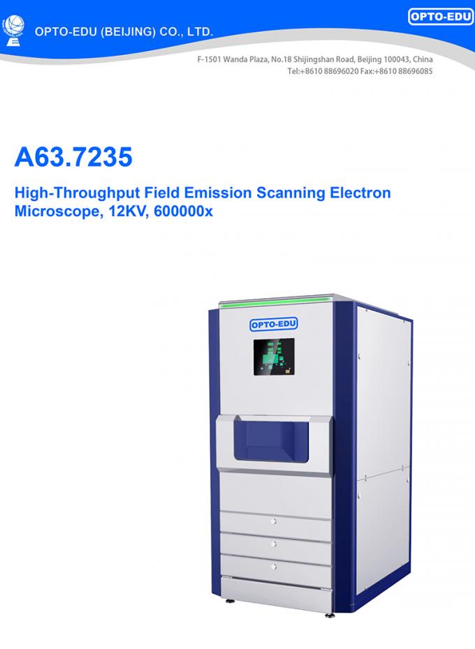 OPTO-EDU A63.7235 High-Throughput Field Emission Scanning Electron ...