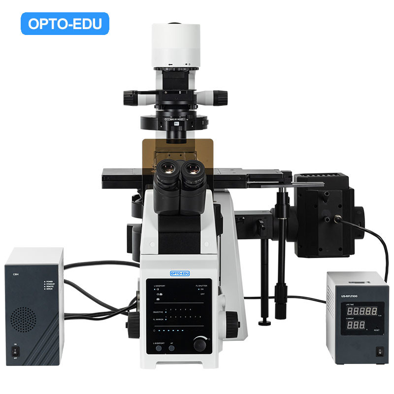 Opto Edu A14.0950 Research Level Inverted Biological Microscope ...