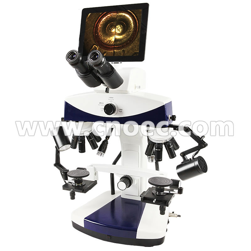 3.36x - 336x Forensic Comparison Microscope Digital Camera Microscopes ...