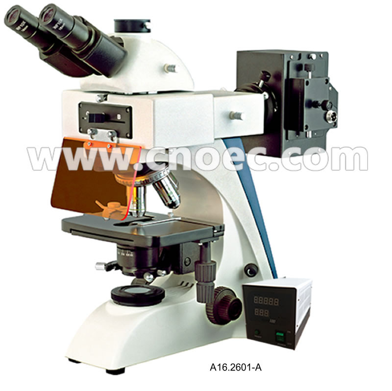 Trinocular Fluorescence Light Microscope With Mercury Bulb A16.2603-L