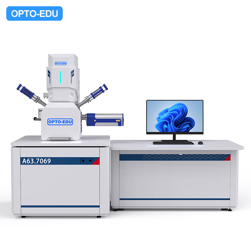 Opto Edu A63.7069 SEM: 3nm Resolution, 450000x Magnification