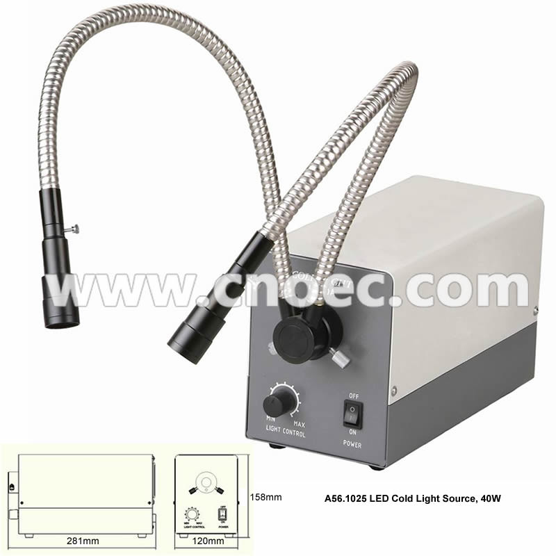 Cold Microscope Light Source 40W Microscope Accessories A56.1025