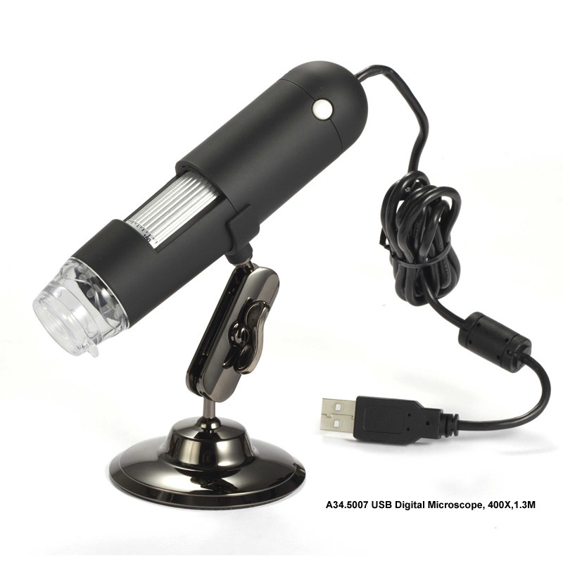 1.3 Mega Pixels Digital Optical Microscope 20x - 400x A34.5007 1.3M ...