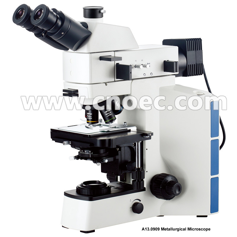 Inverted Metallurgical Optical Microscope Trinocular Compound Optical ...