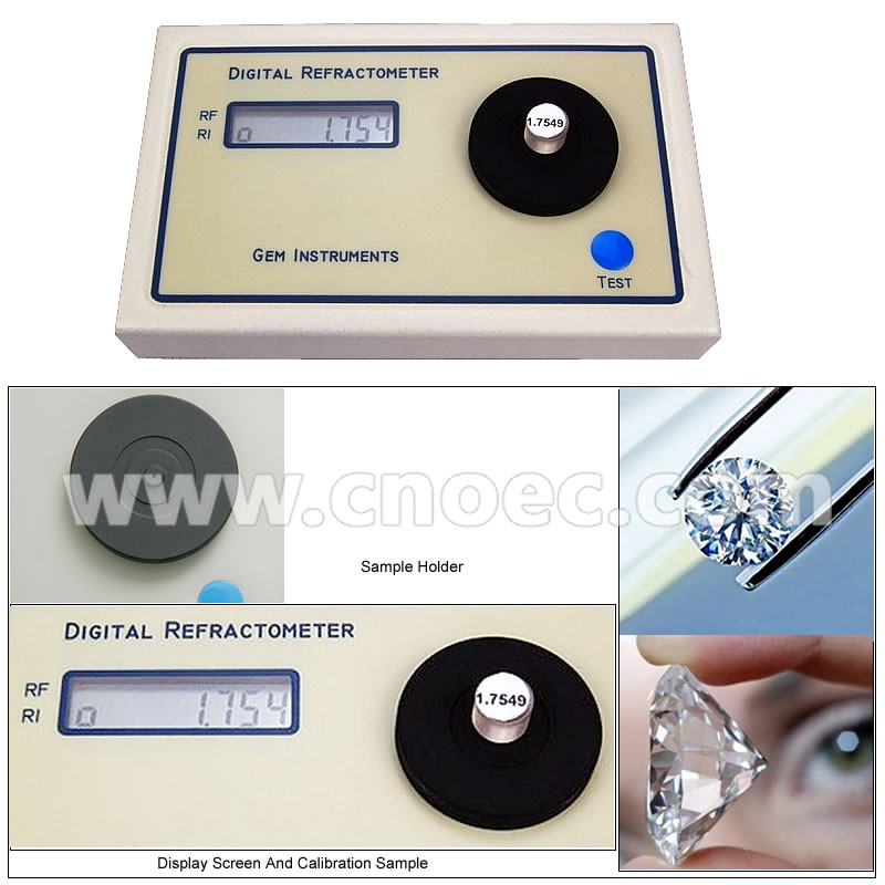 Digital Gem Refractometer Refractivity And Reflectivity Jewelry ...