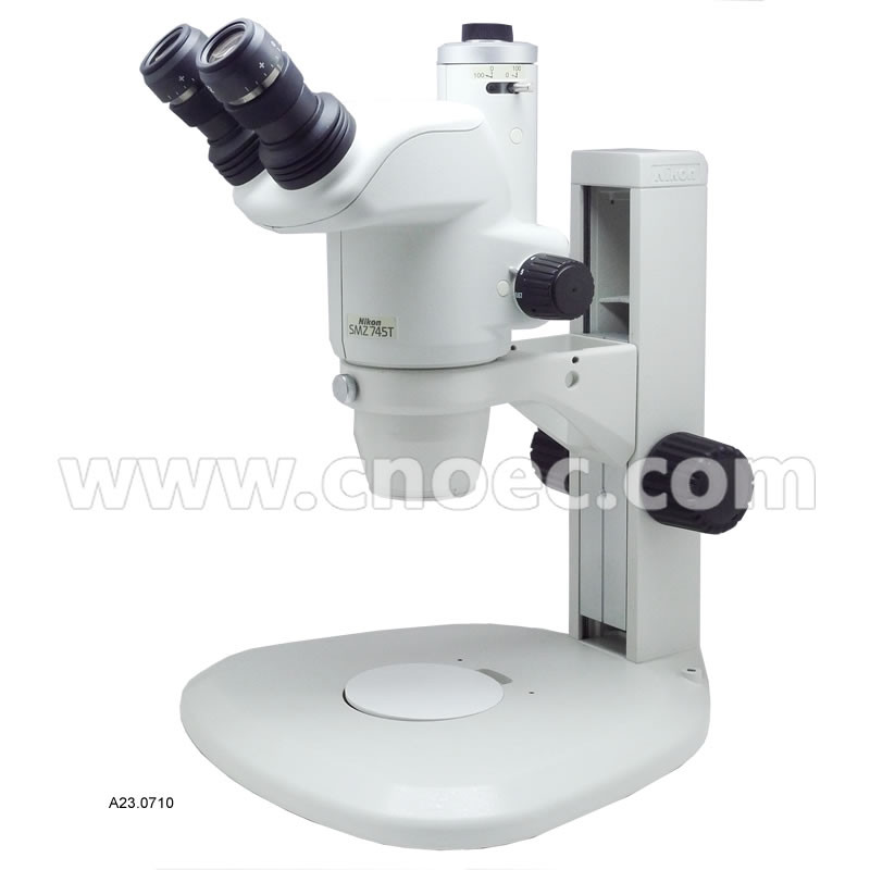 0.67x - 5x Trinocular Nikon SMZ745T Zoom Stereo Microscope with C-mount ...